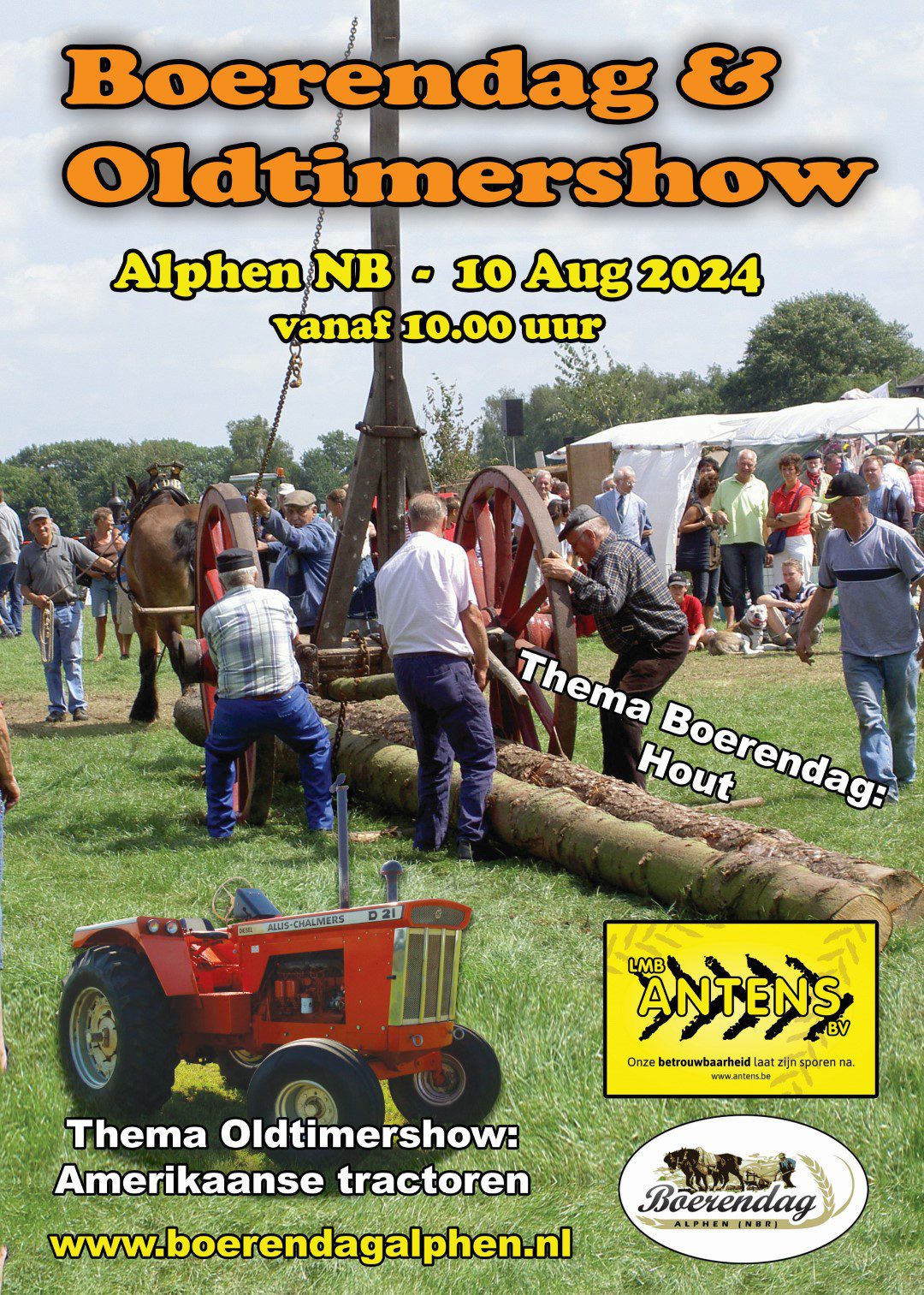 40e Boerendag & Oldtimershow Alphen (NB) 2024 - OTMV Noord-Brabant
